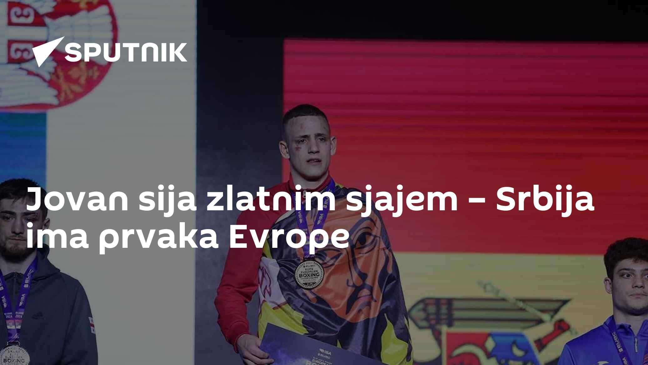 Jovan Nikolić osvojio zlatnu medalju na Evropskom prvenstvu u boksu