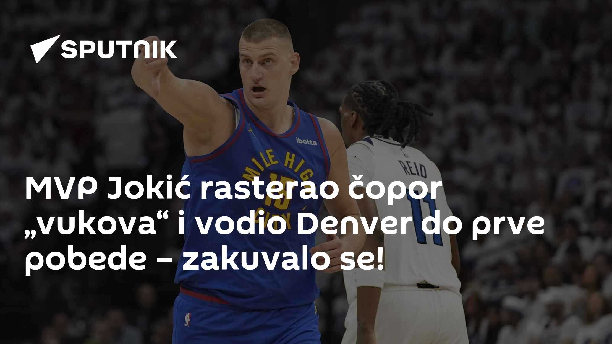 Nikola Jokić MVP partijom vodio Denver do pobede protiv Minesote u gostima