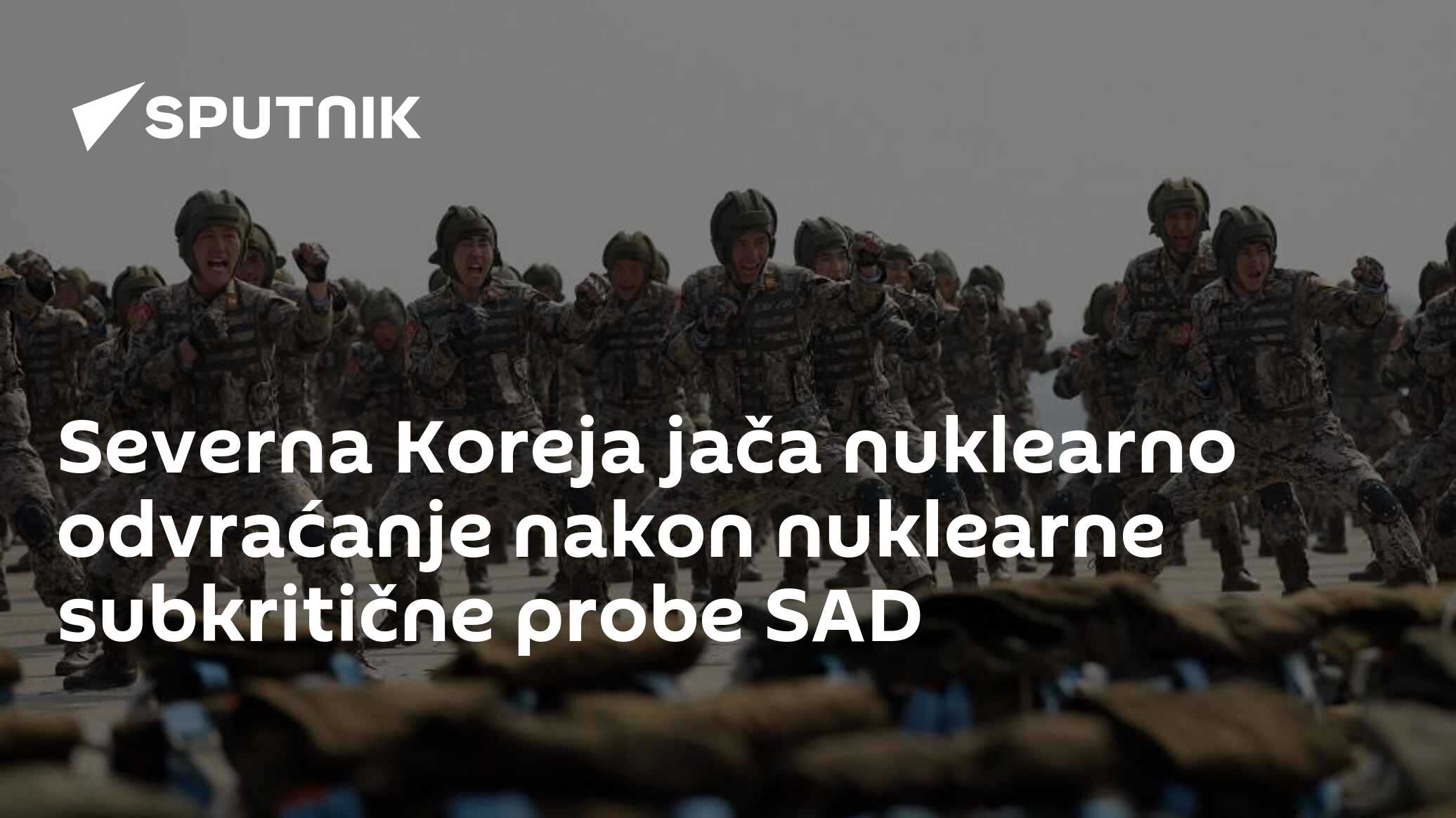 Severna Koreja jača nuklearno odvraćanje nakon nuklearne subkritične ...