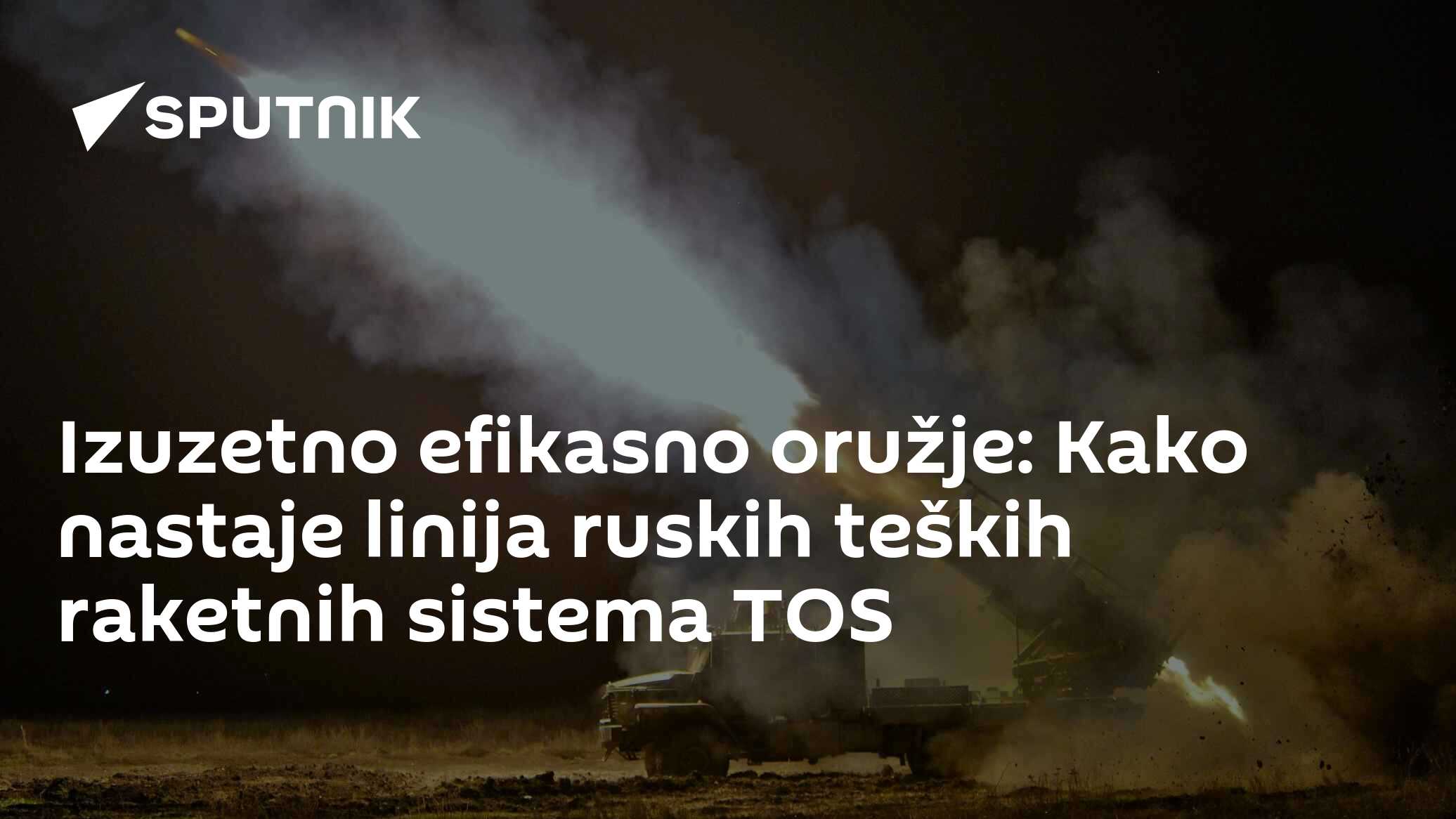 Izuzetno efikasno oružje: Kako nastaje linija ruskih teških raketnih sistema TOS - 02.06.2024 ...