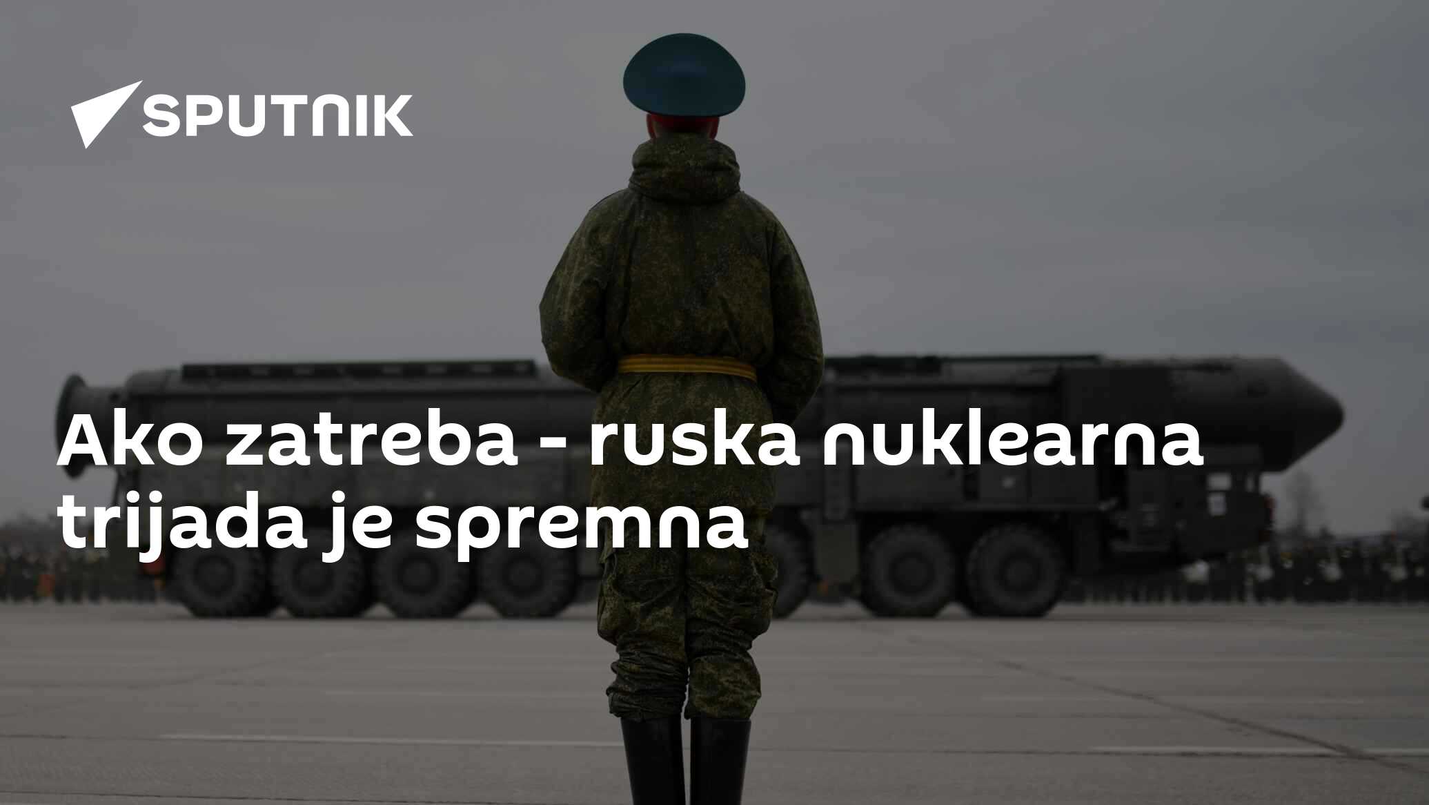 Ako zatreba - ruska nuklearna trijada je spremna - 12.06.2024, Sputnik ...