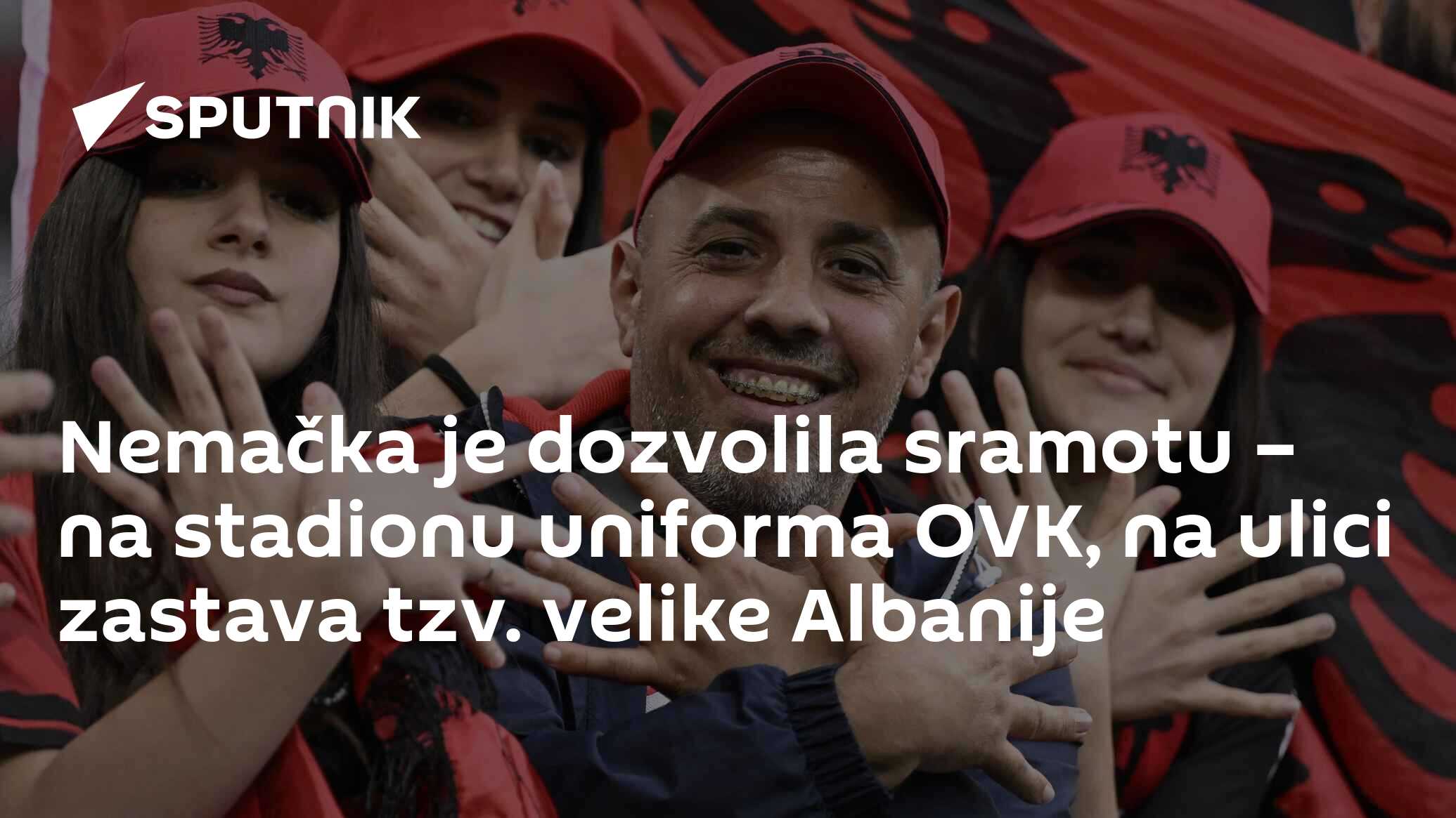 Albanski navijači provocirali Srbiju tokom meča sa Italijom