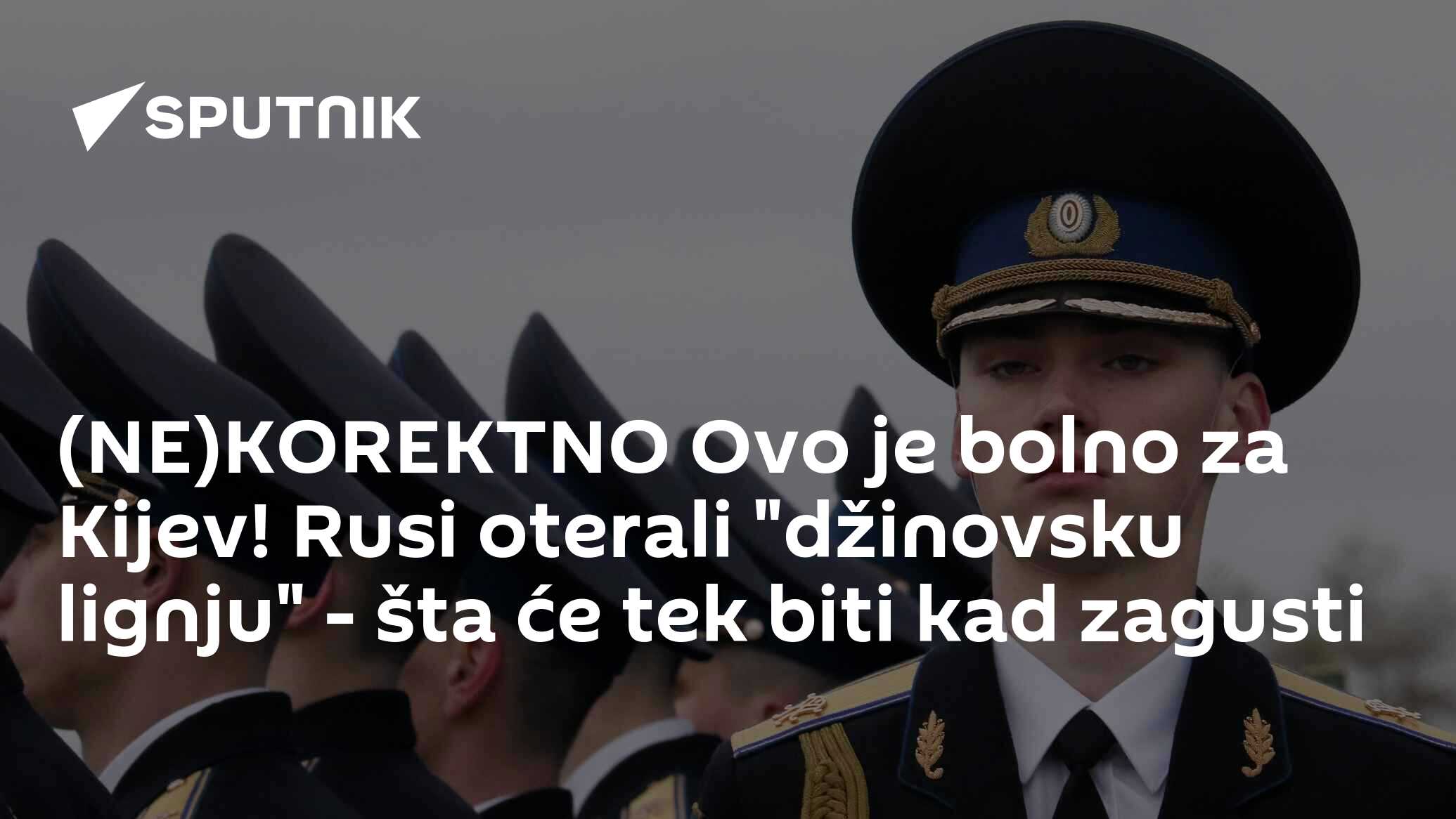 (NE)KOREKTNO Ovo je bolno za Kijev! Rusi oterali "džinovsku lignju ...