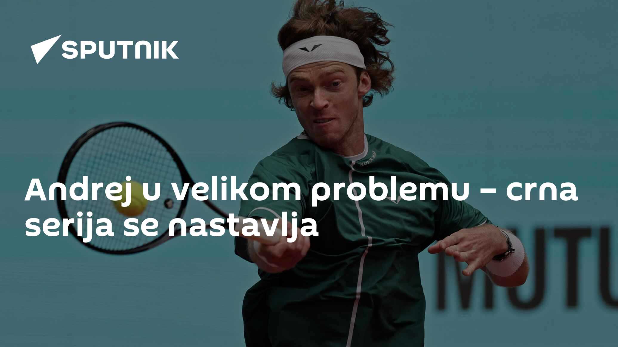 Andrej Rubljov poražen u drugom kolu Baštada