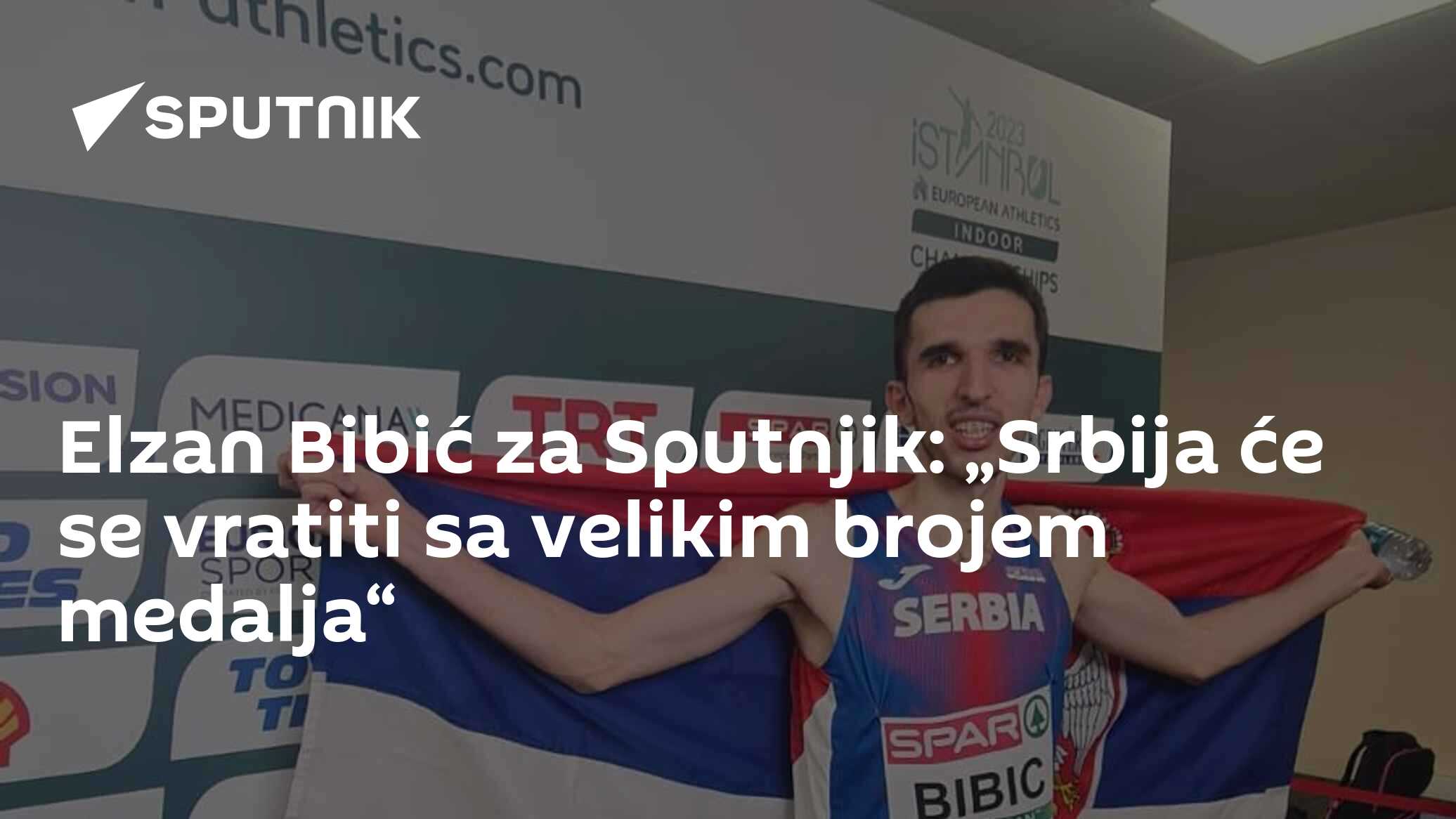Elzan Bibić: Srbija će se vratiti sa velikim brojem medalja