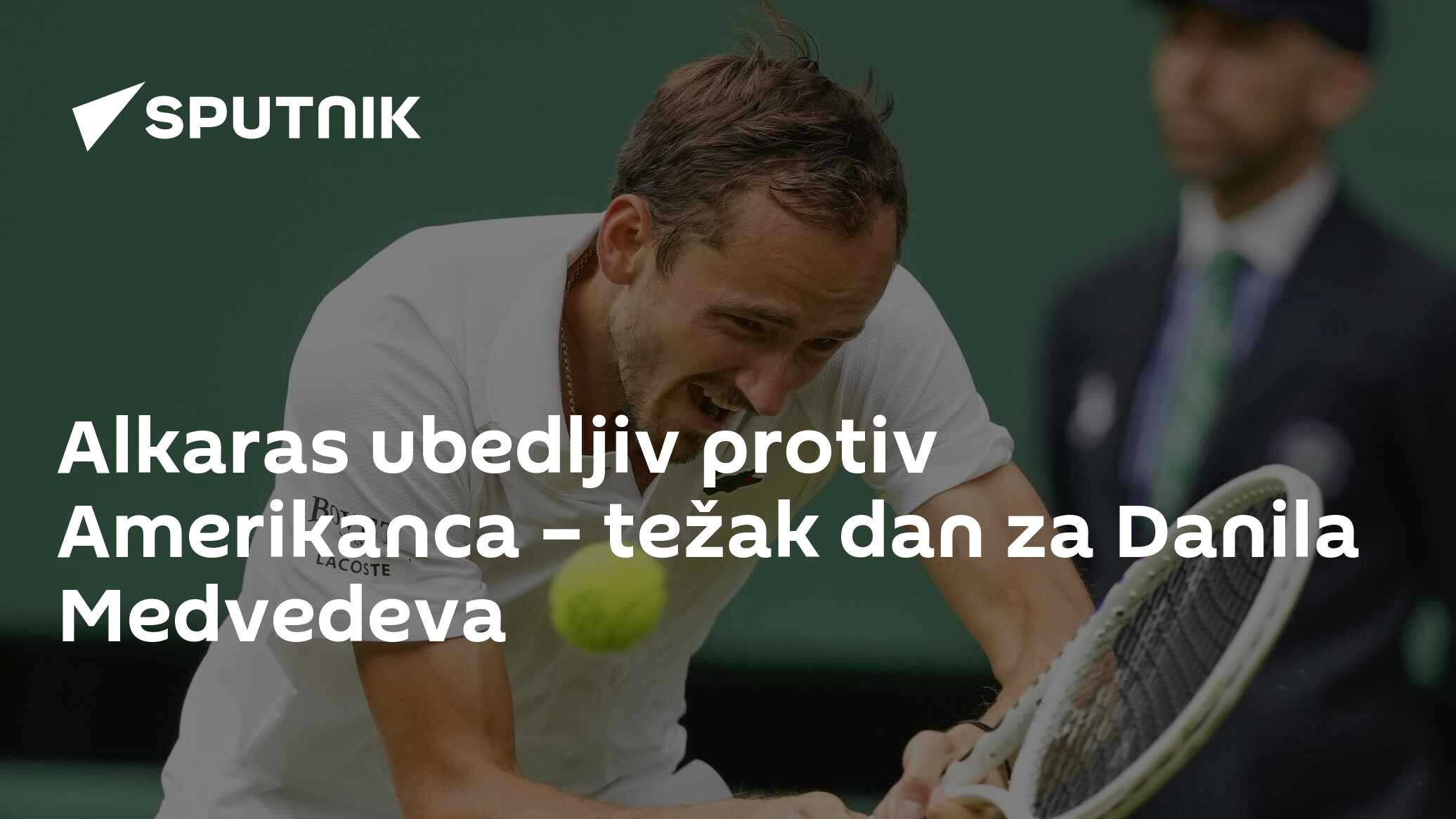 Težak dan za Danila Medvedeva