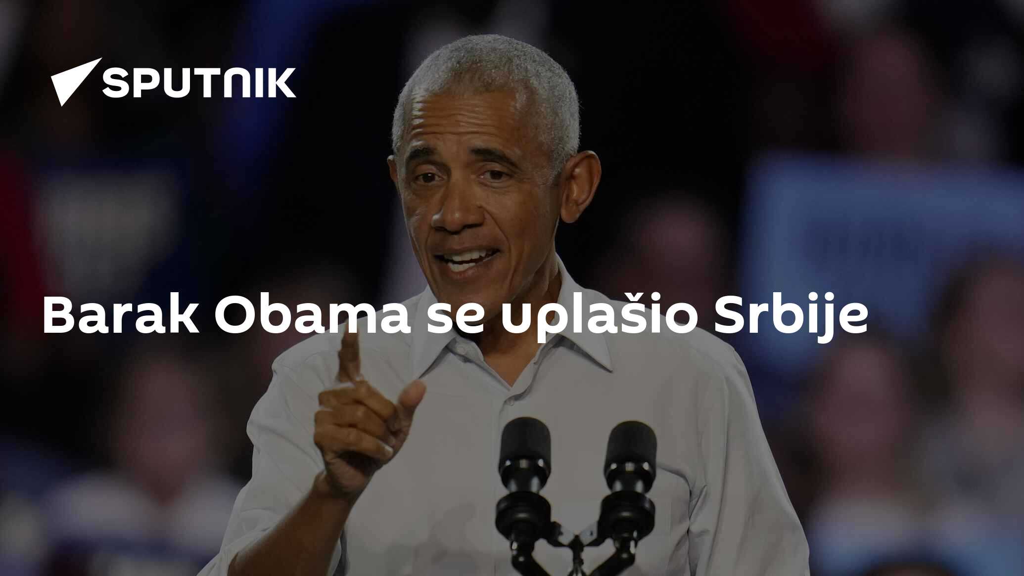Barak Obama: Uplašio sam se Srbije u Parizu