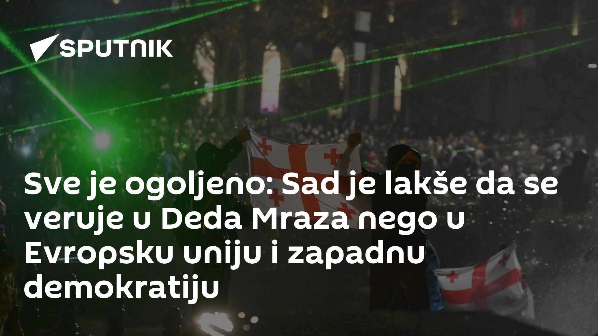 Sve je ogoljeno: Sad je lakše da se veruje u Deda Mraza nego u Evropsku ...