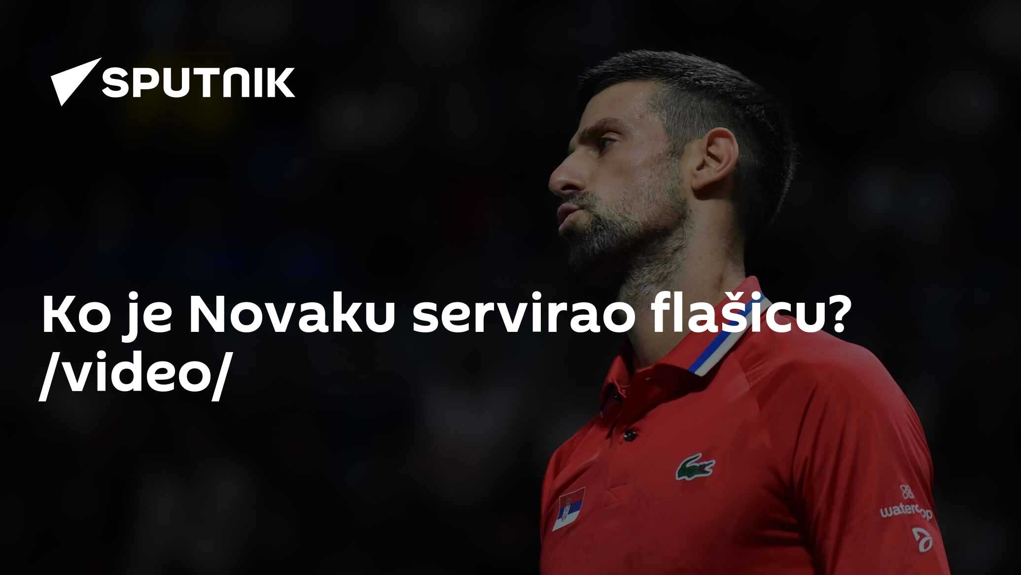 Najbizarniji događaj godine: Novak Đoković pogođen flašicom u Rimu