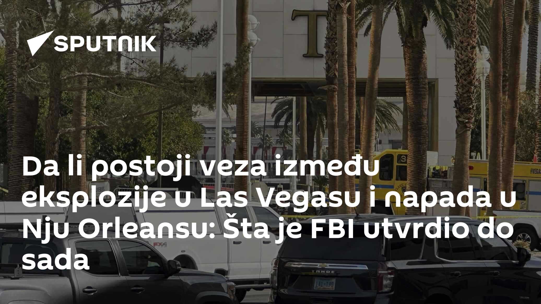 Da li postoji veza između eksplozije u Las Vegasu i napada u Nju ...
