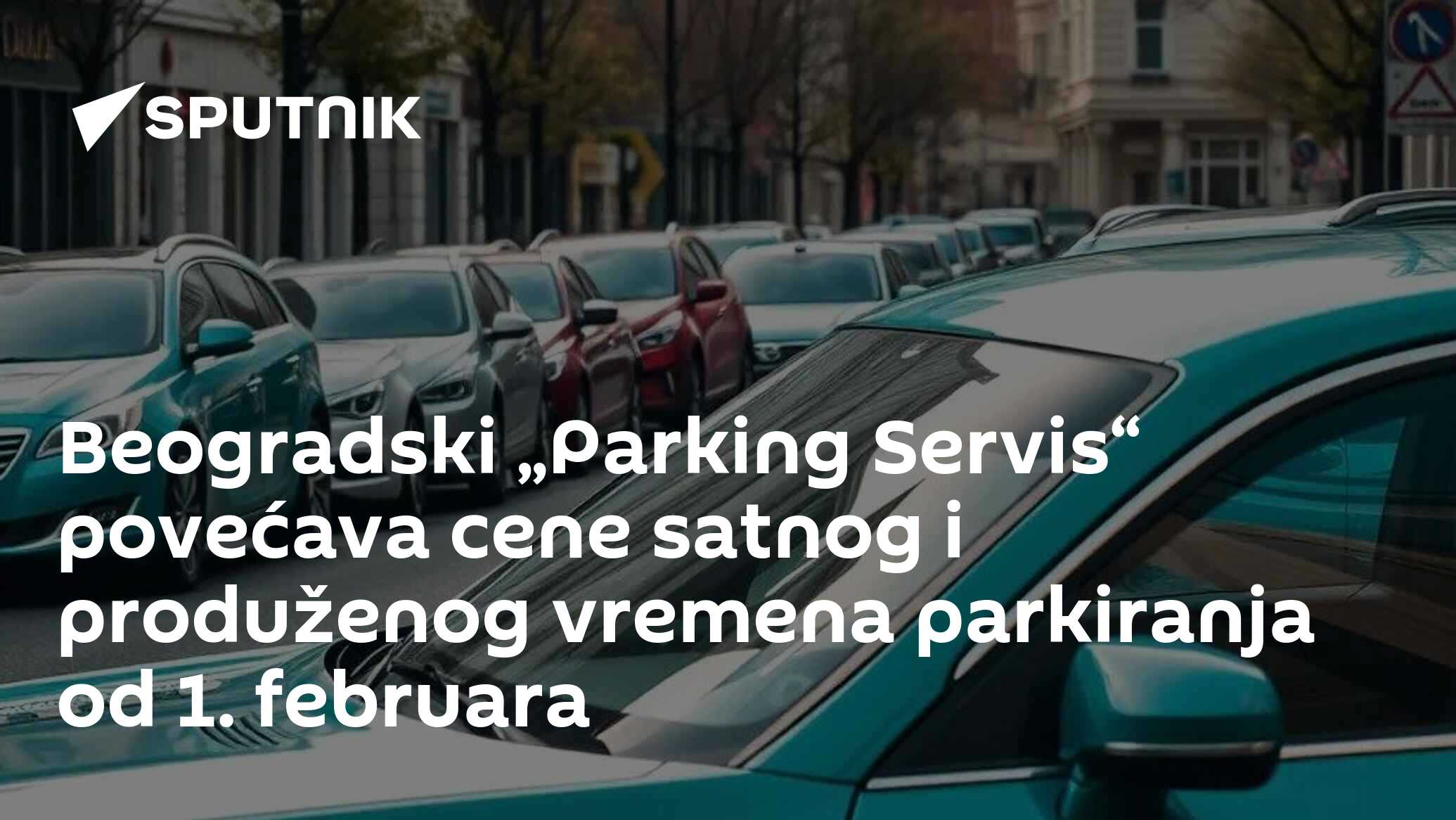 Beogradski „Parking Servis“ povećava cene satnog i produženog vremena parkiranja od 1. februara ...