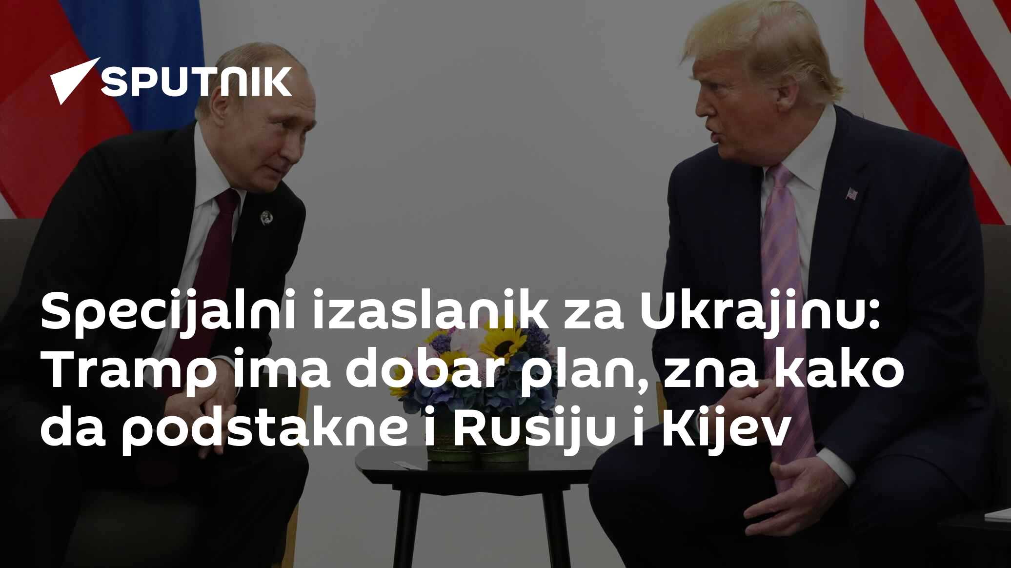 Specijalni izaslanik za Ukrajinu: Tramp ima dobar plan, zna kako da podstakne i Rusiju i Kijev ...