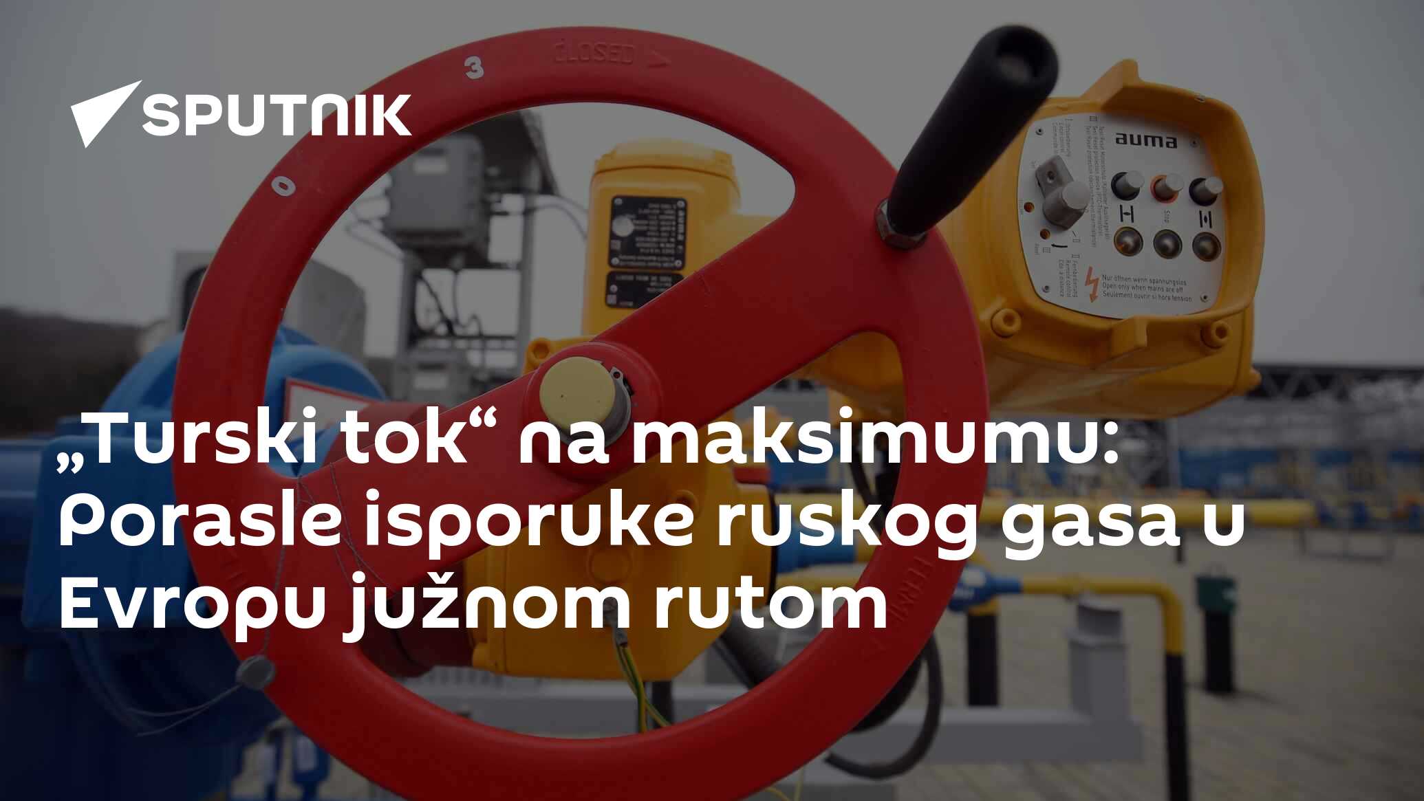 „Turski tok“ na maksimumu: Porasle isporuke ruskog gasa u Evropu južnom ...