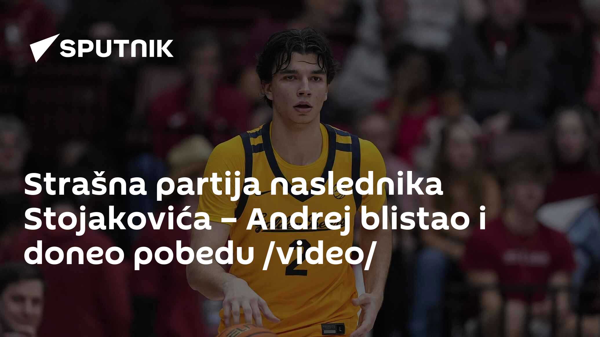 Andrej Stojaković ubacio 29 poena u pobedi Kalifornije protiv Virdžinije