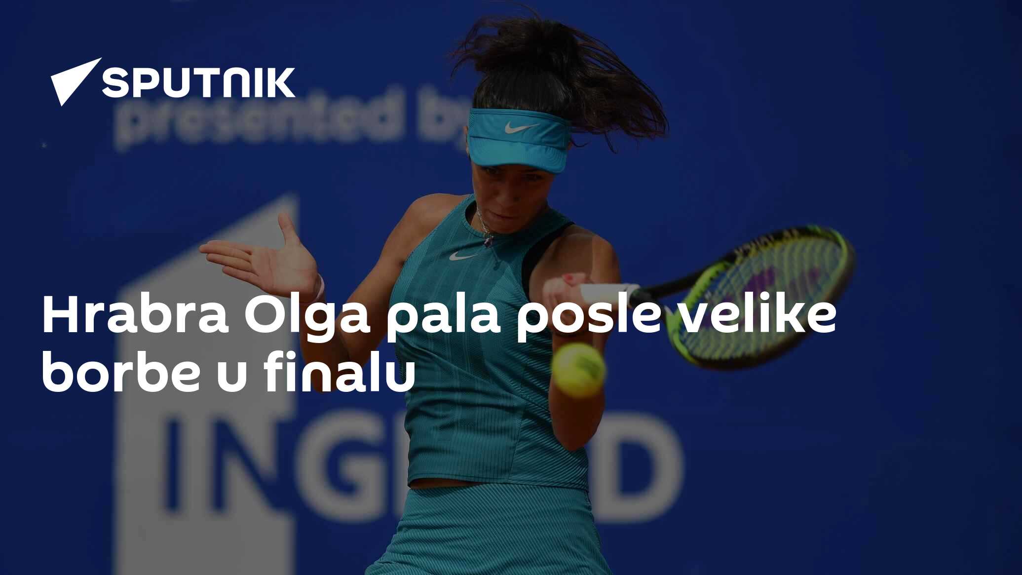 Olga Danilović poražena u Ruenu