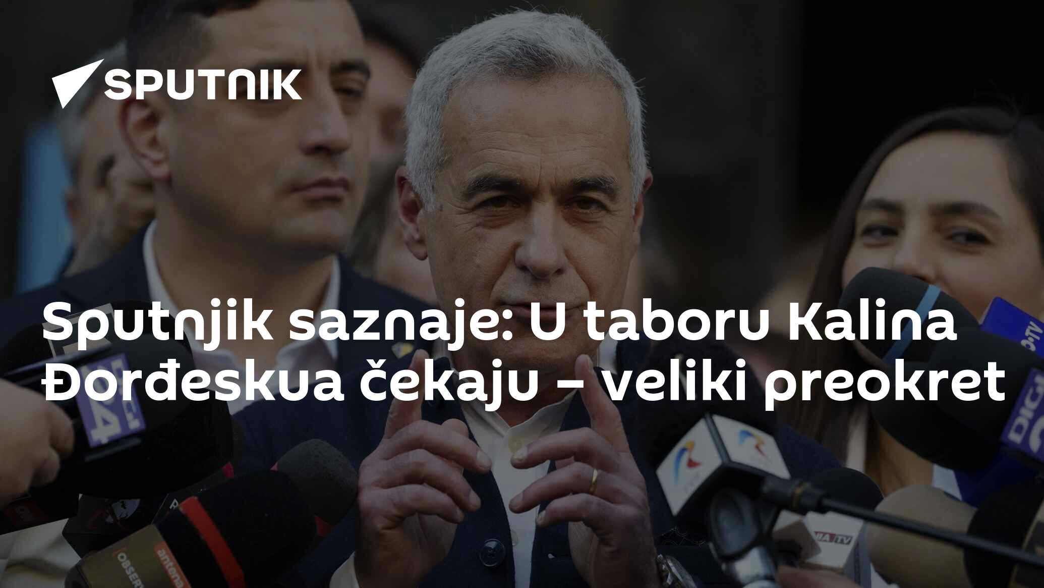 Sputnjik saznaje: U taboru Kalina Đorđeskua čekaju – veliki preokret - 29.04.2025, Sputnik Srbija