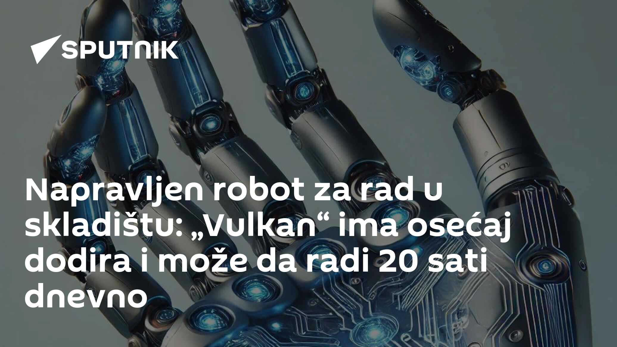 Napravljen robot za rad u skladištu: „Vulkan“ ima osećaj dodira i može da radi 20 sati dnevno ...