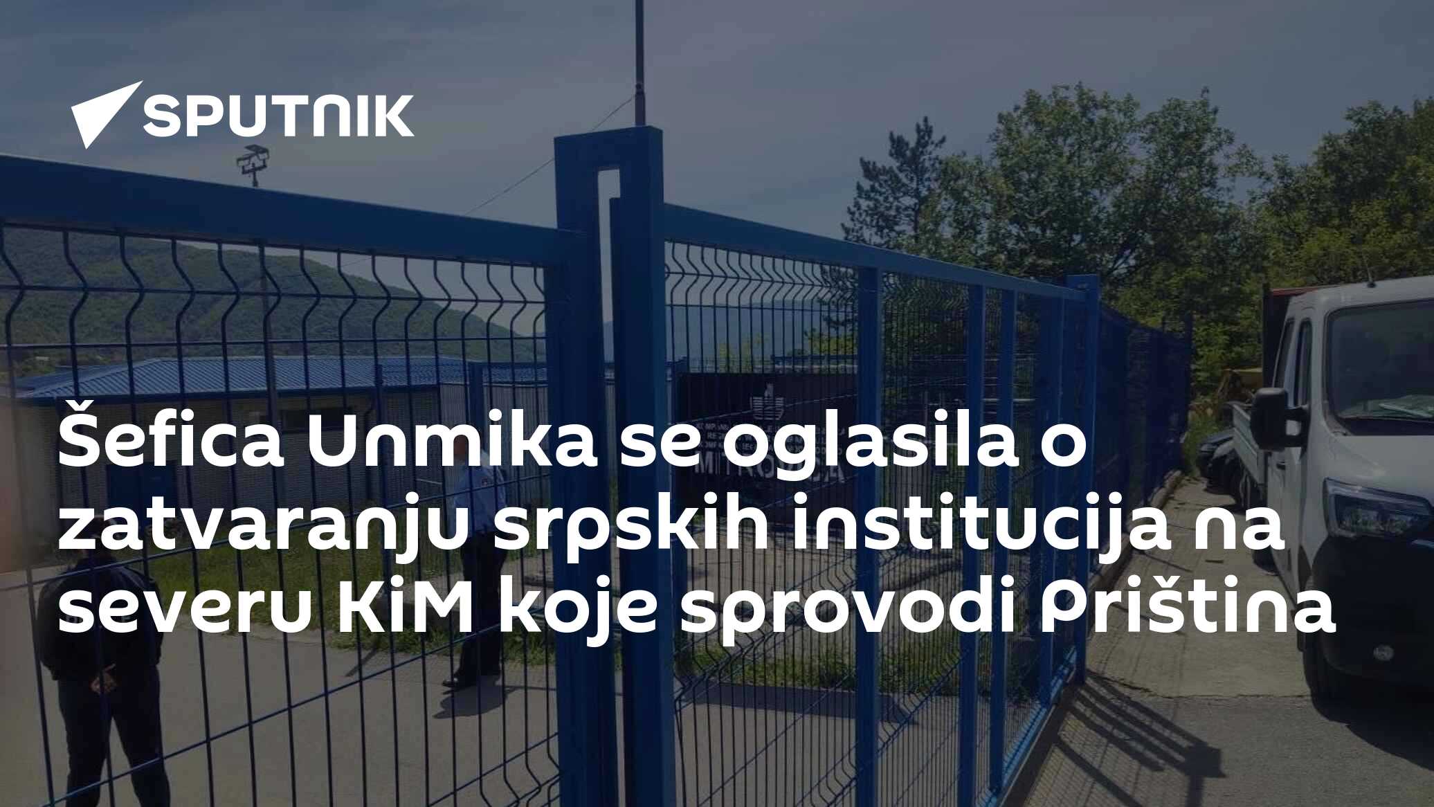 Šefica Unmika se oglasila o zatvaranju srpskih institucija na severu KiM koje sprovodi Priština ...