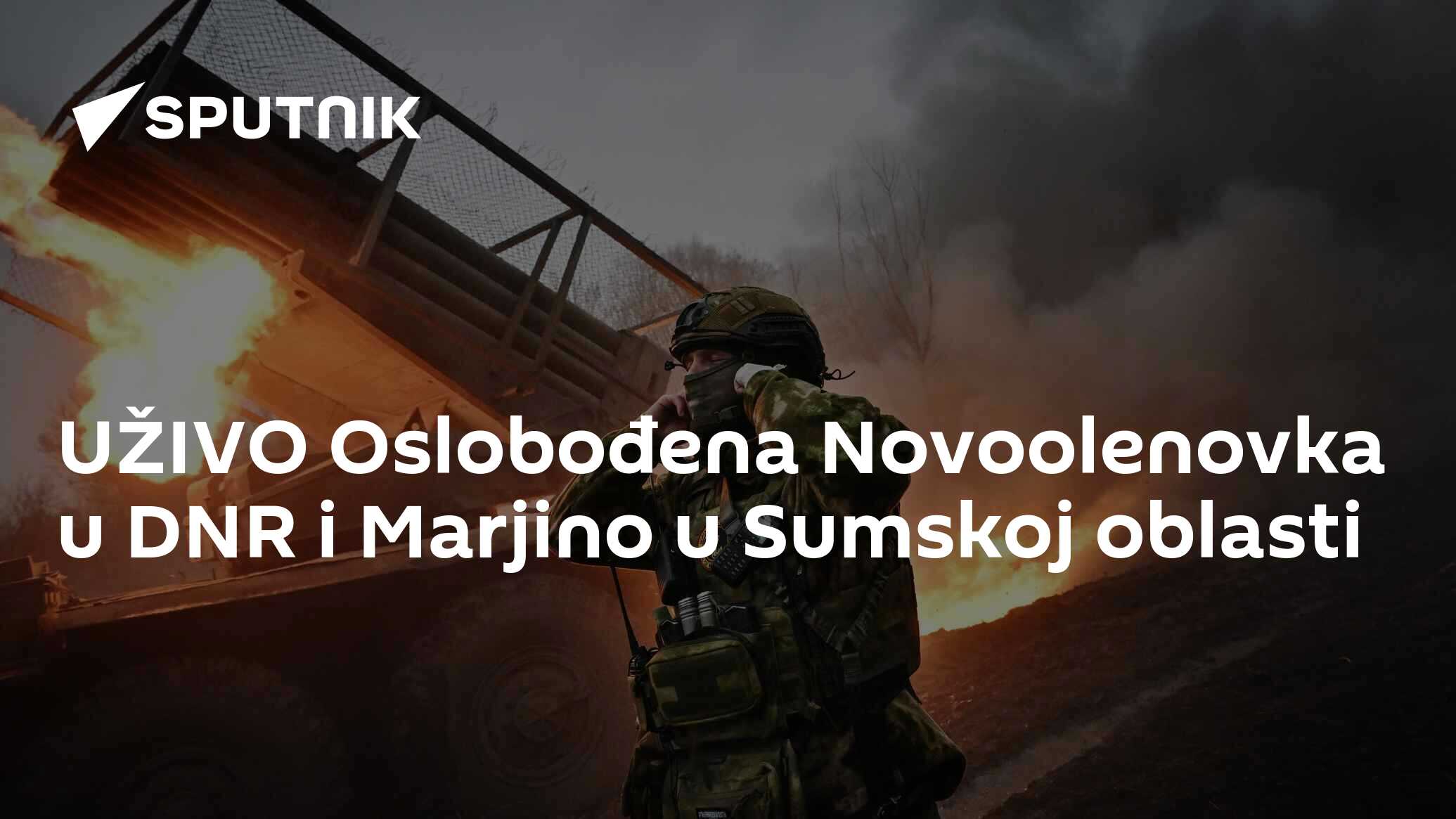 UŽIVO Oslobođena Novoolenovka u DNR i Marjino u Sumskoj oblasti - 19.05 ...