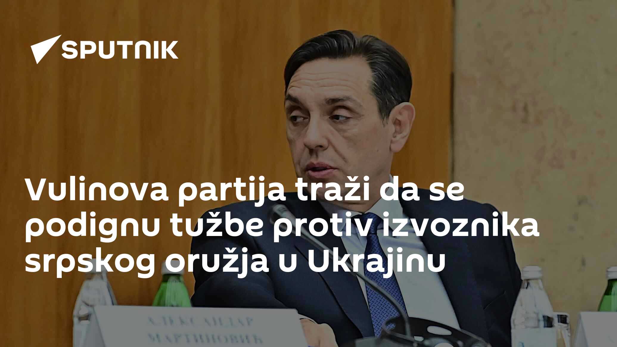Vulinova partija traži da se podignu tužbe protiv izvoznika srpskog ...