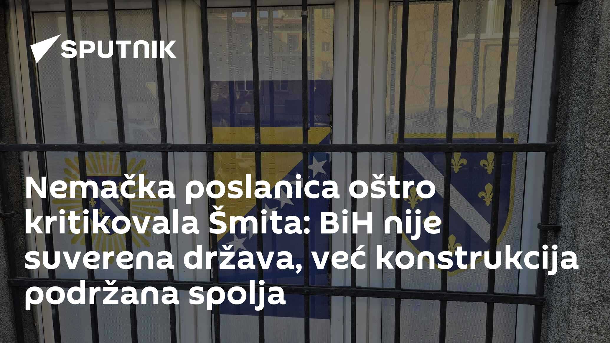 Nemačka poslanica oštro kritikovala Šmita: BiH nije suverena država ...