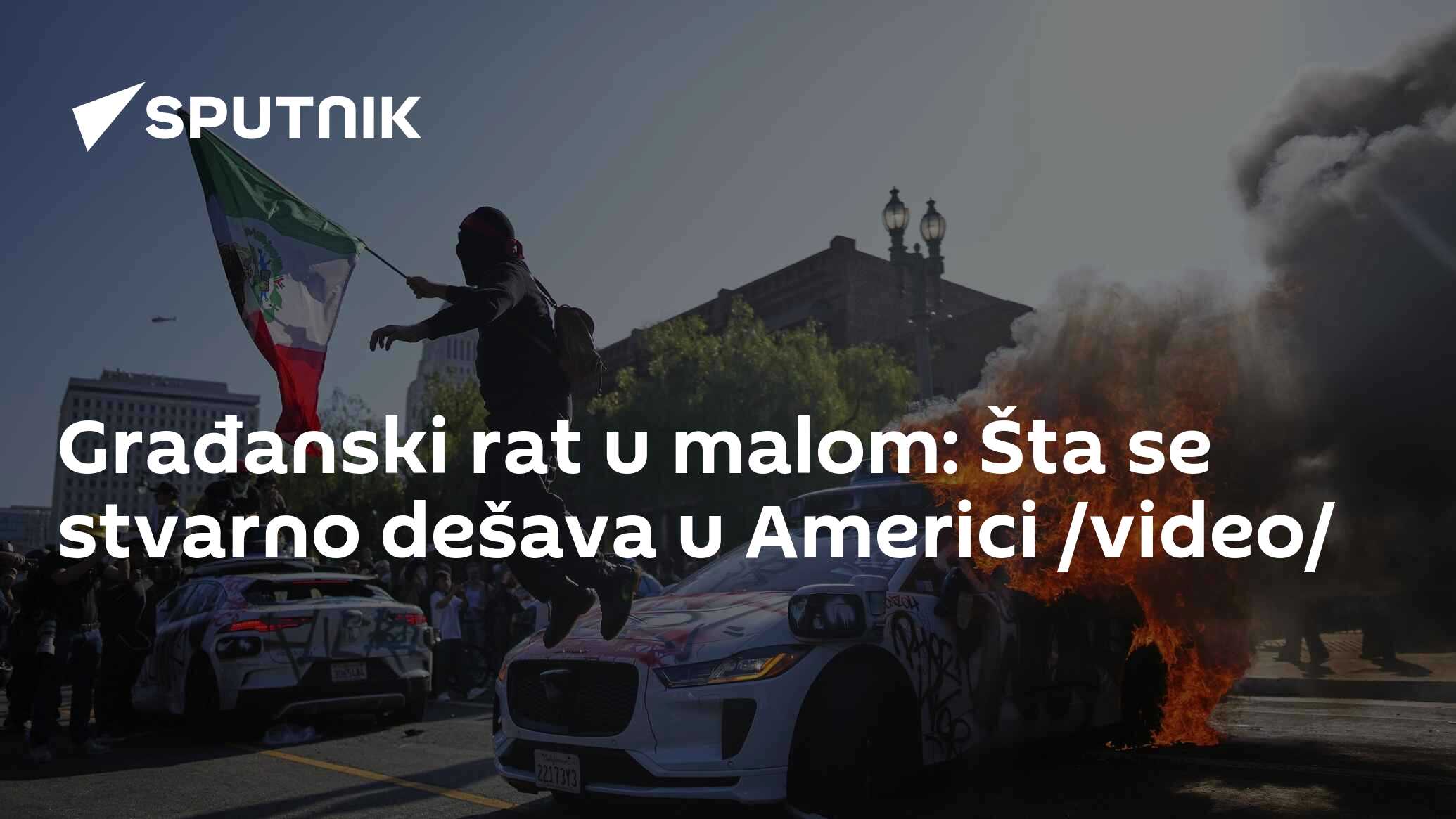 Građanski rat u malom: Šta se stvarno dešava u Americi /video/ - 10.06. ...