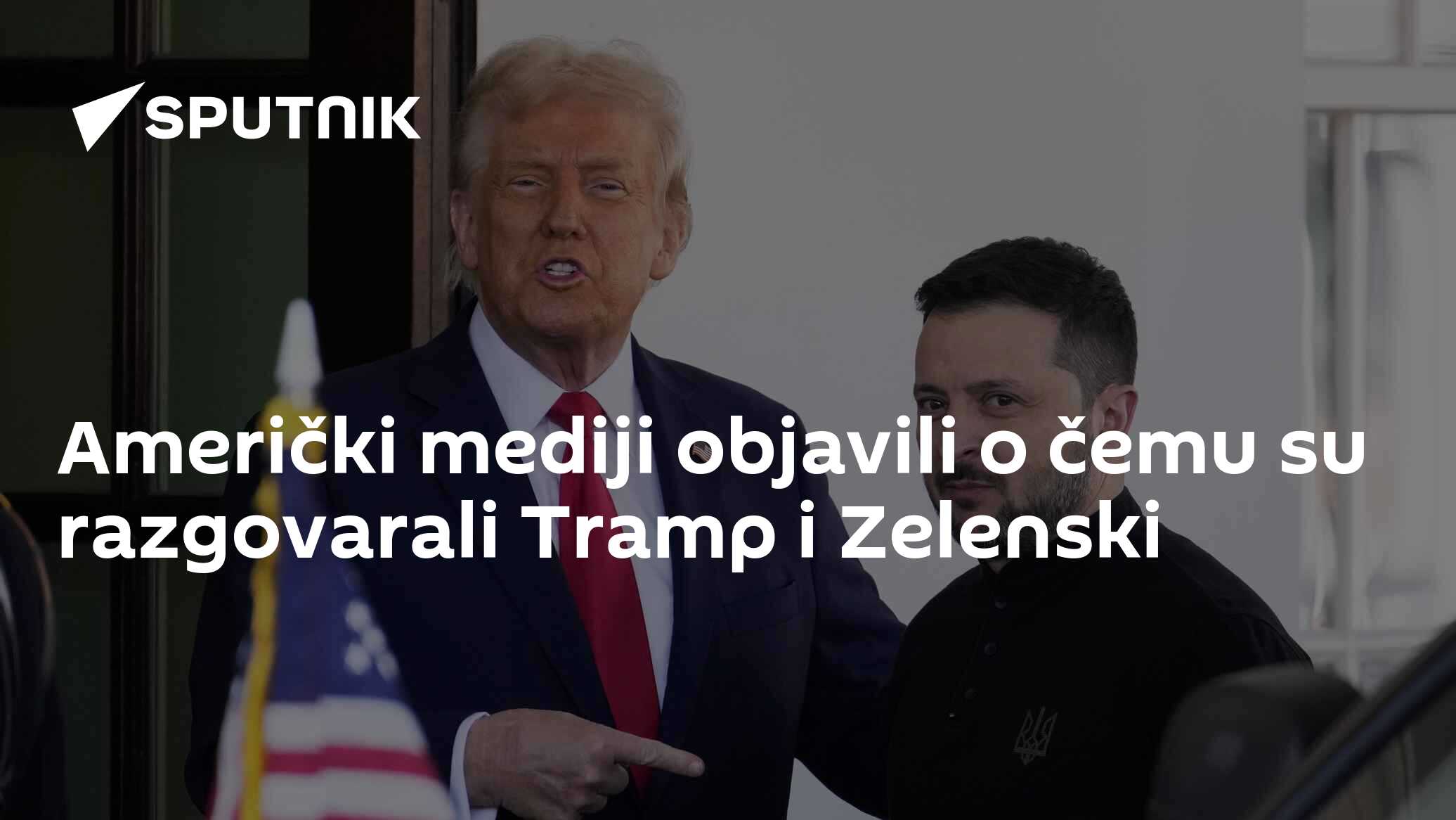 Američki mediji objavili o čemu su razgovarali Tramp i Zelenski - 04.07.2025, Sputnik Srbija