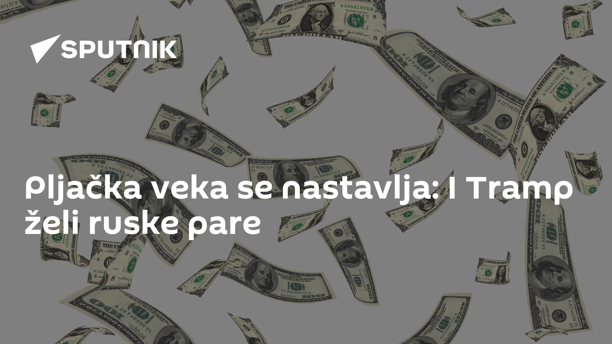 Pljačka veka se nastavlja: I Tramp želi ruske pare - 13.07.2025 ...