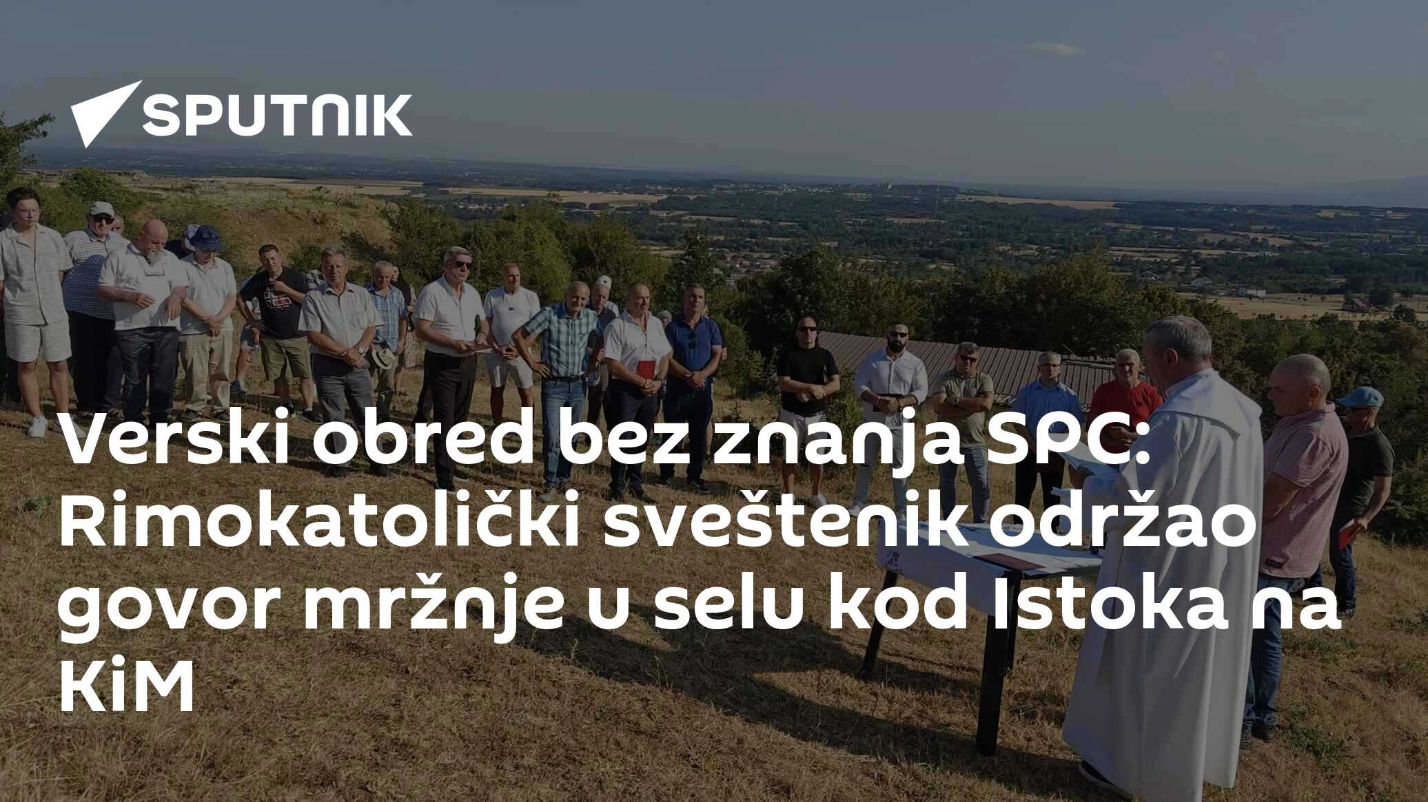Verski obred bez znanja SPC: Rimokatolički sveštenik održao govor ...