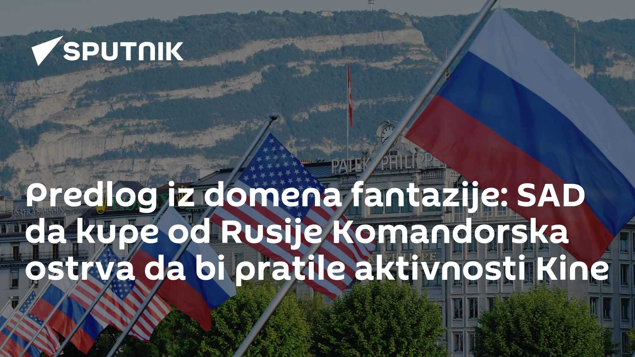 Predlog iz domena fantazije: SAD da kupe od Rusije Komandorska ostrva ...
