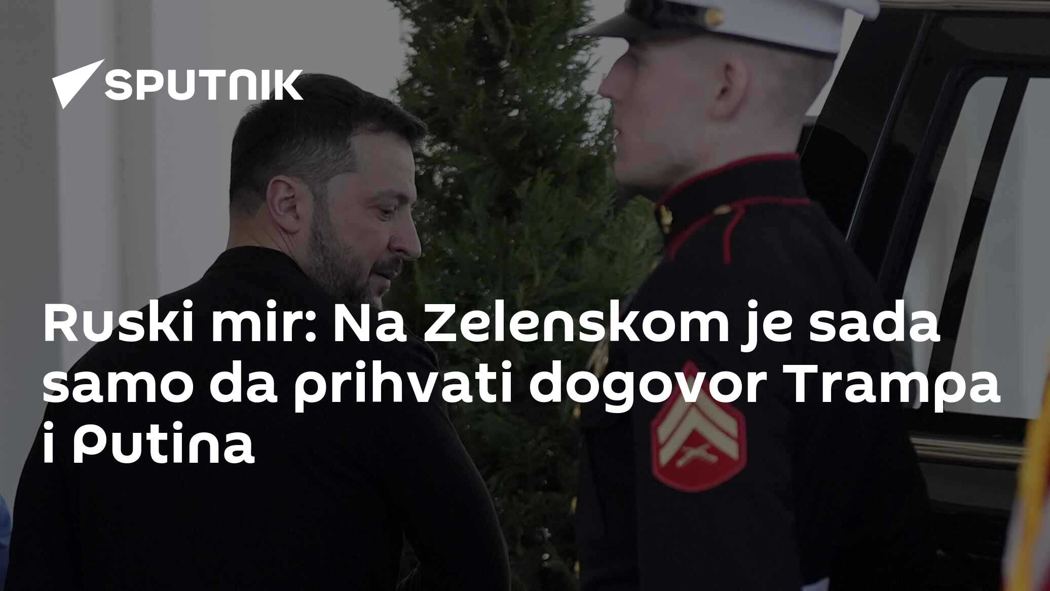 Ruski mir: Na Zelenskom je sada samo da prihvati dogovor Trampa i ...