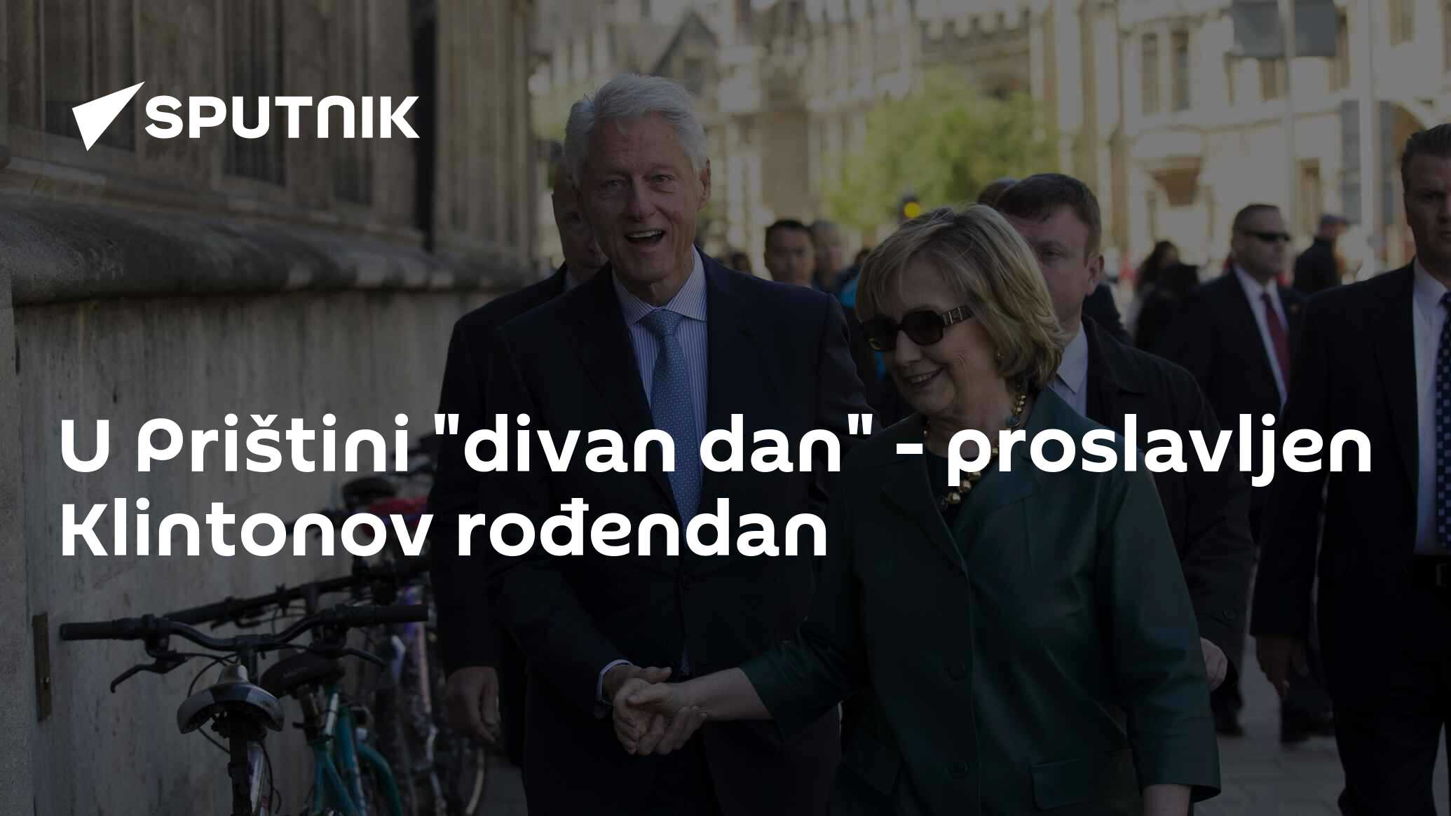 U Prištini "divan dan" - proslavljen Klintonov rođendan - 20.08.2025 ...