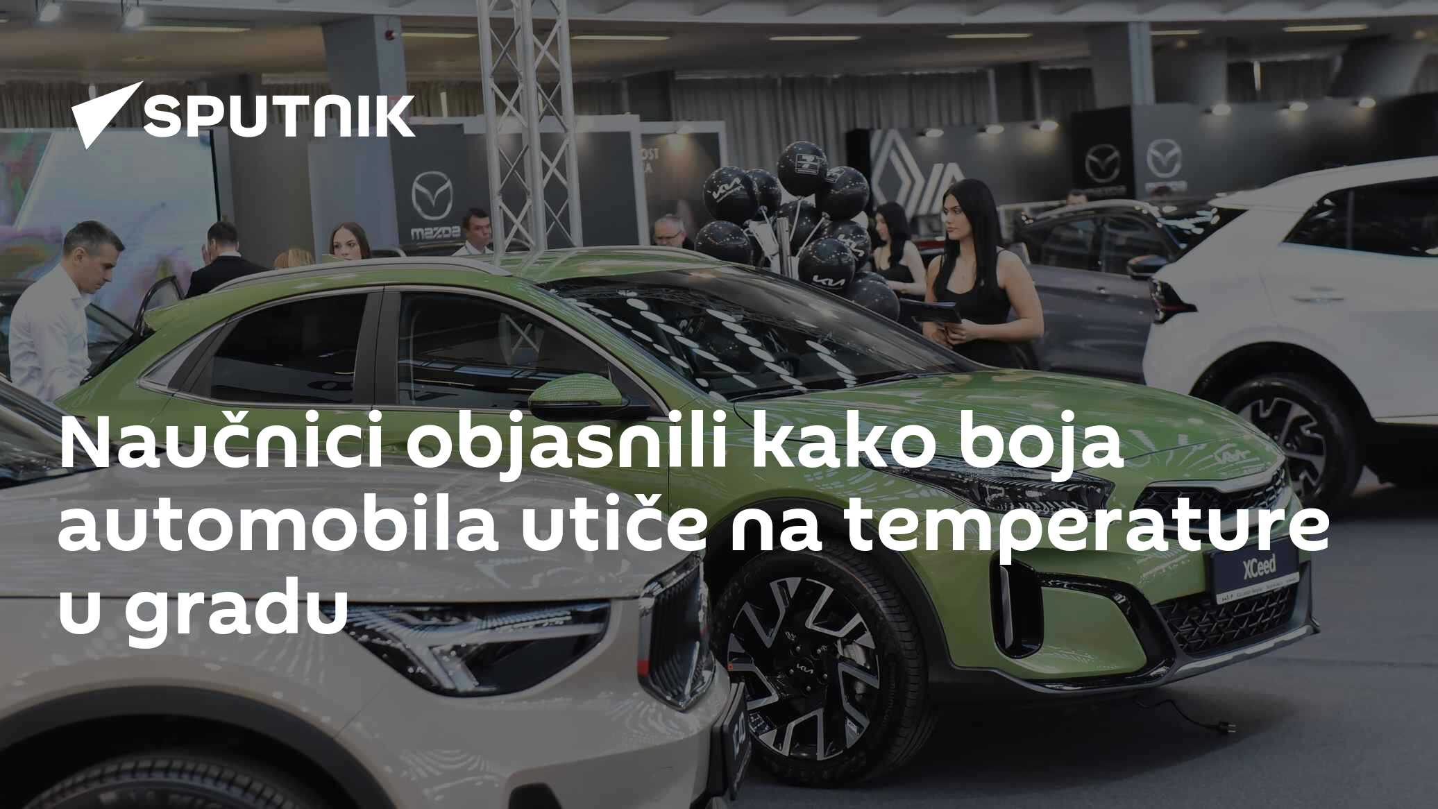 Naučnici objasnili kako boja automobila utiče na temperature u gradu ...