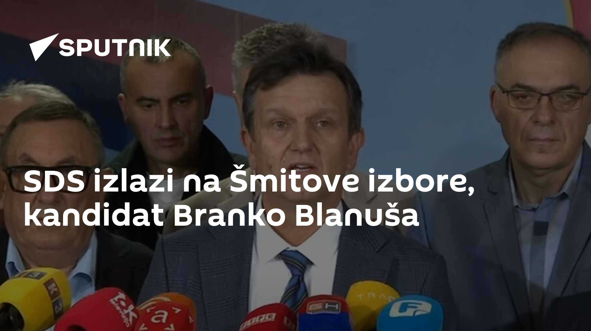 SDS izlazi na Šmitove izbore, kandidat Branko Blanuša - 28.09.2025 ...