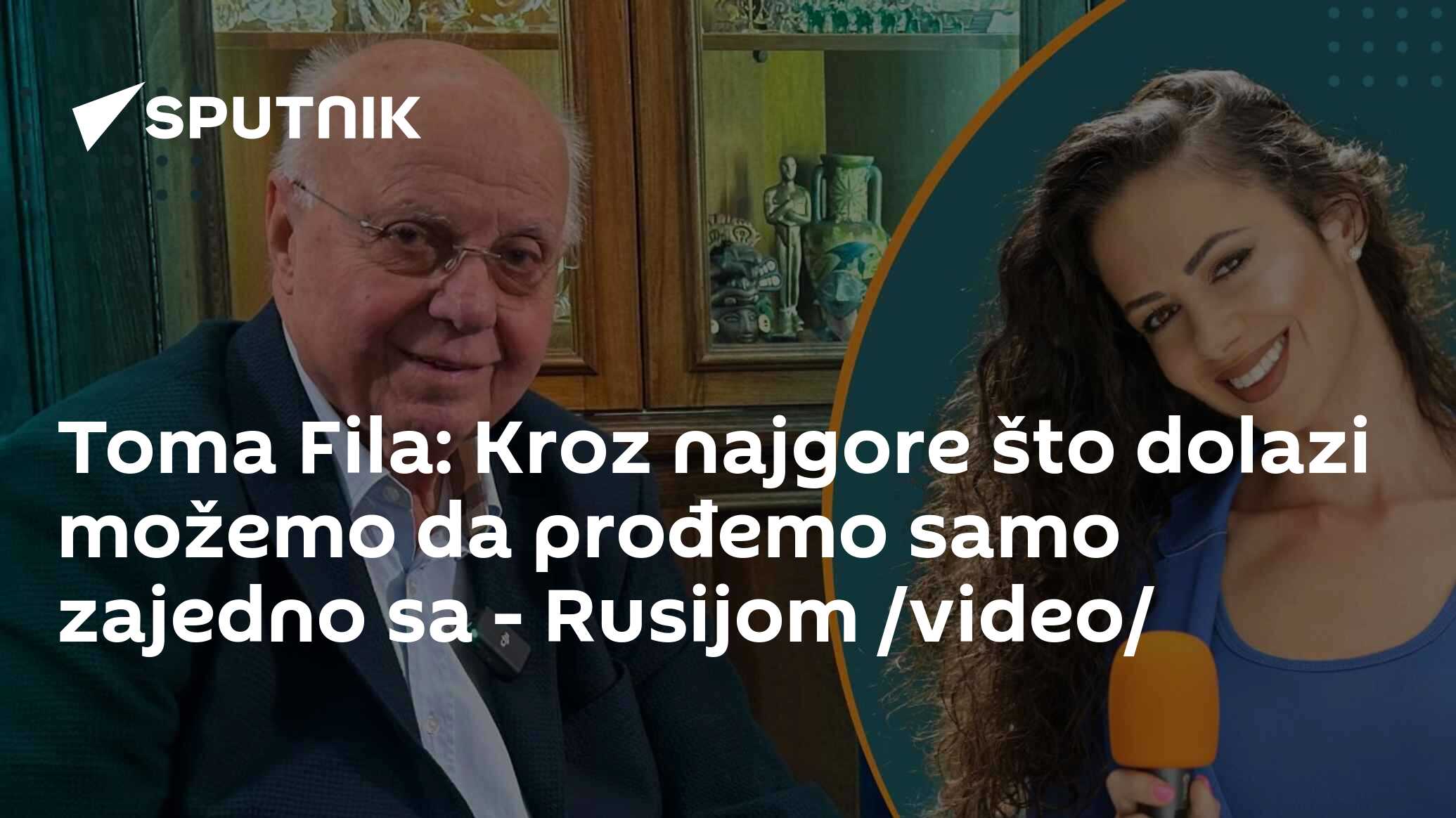 Toma Fila: Kroz najgore što dolazi možemo da prođemo samo zajedno sa ...