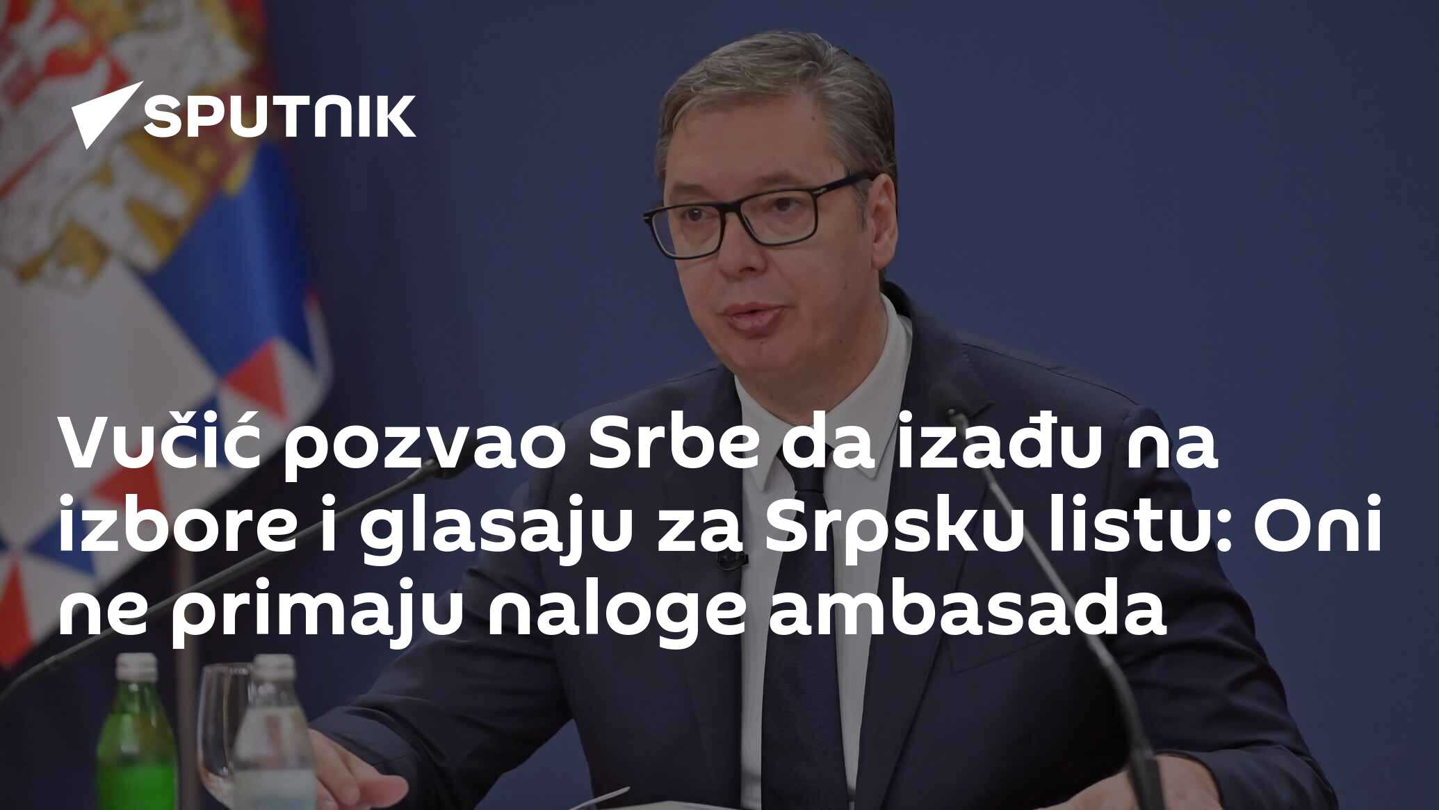 Vučić pozvao Srbe da izađu na izbore i glasaju za Srpsku listu: Oni ne ...