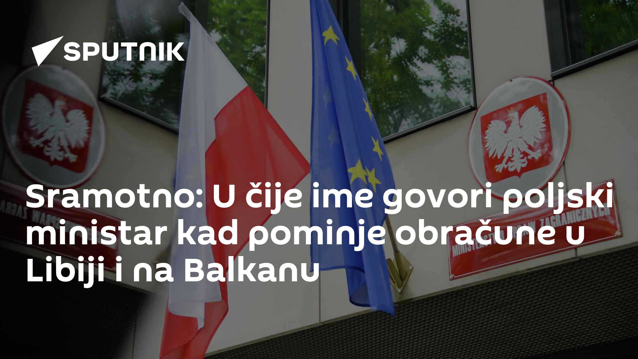 Sramotno: U čije ime priča poljski ministar kad pominje obračune u ...