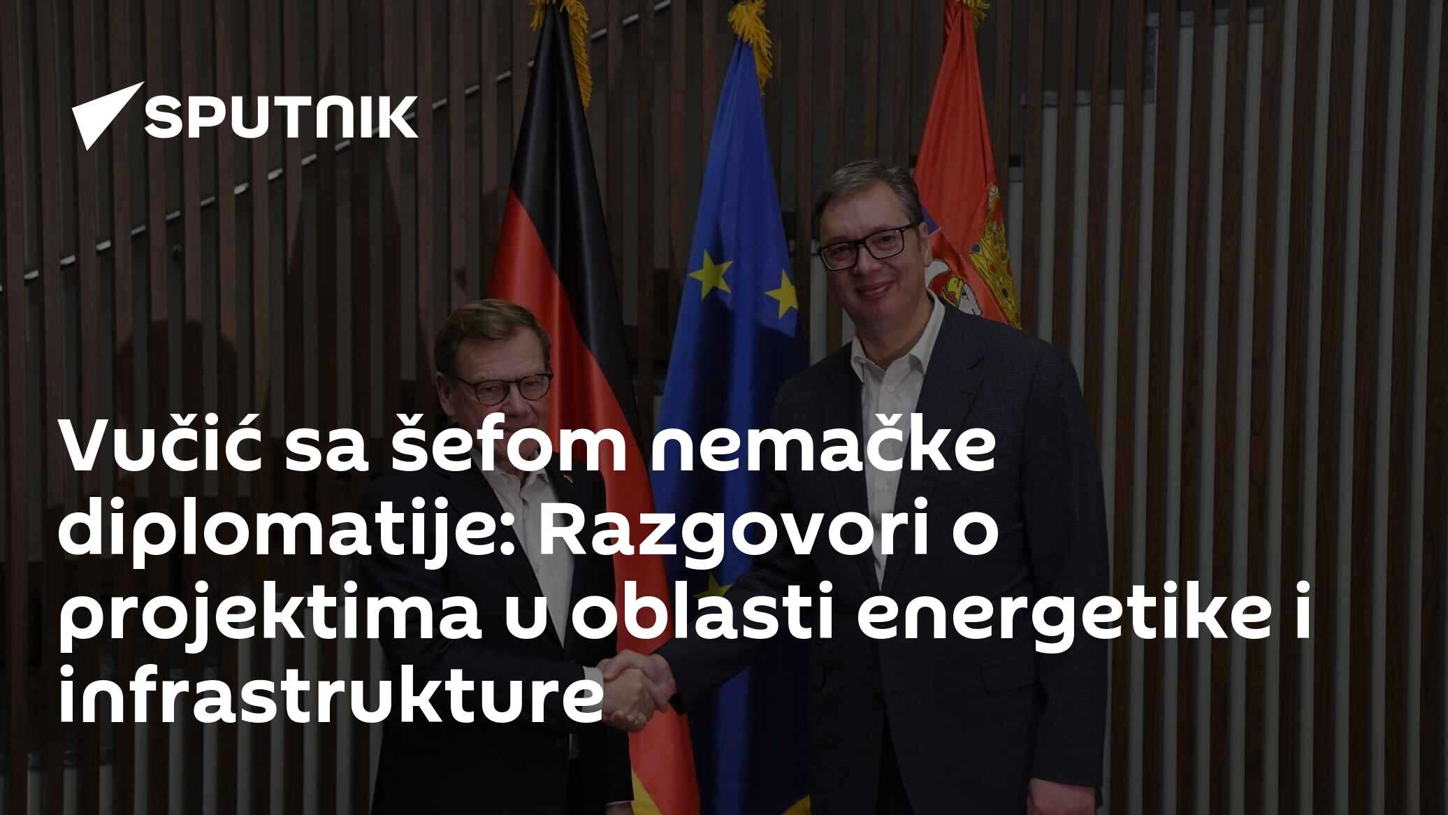 Vučić sa šefom nemačke diplomatije: Razgovori o projektima u oblasti ...