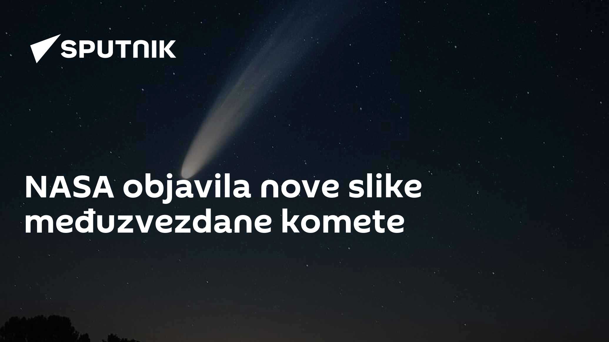 NASA objavila nove slike međuzvezdane komete - 20.11.2025, Sputnik Srbija