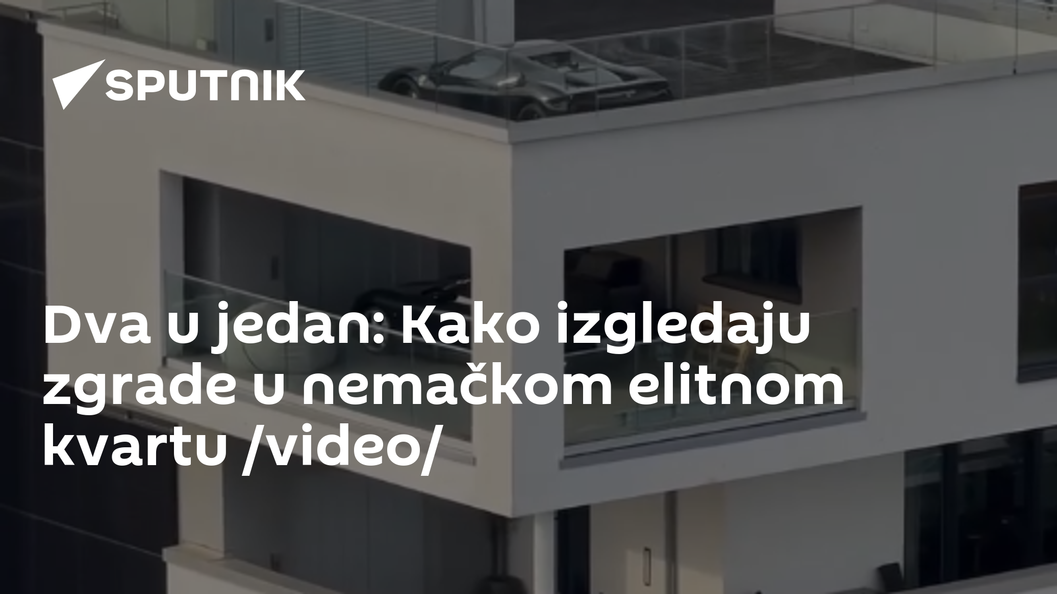 Dva u jedan: Kako izgledaju zgrade u nemačkom elitnom kvartu /video ...