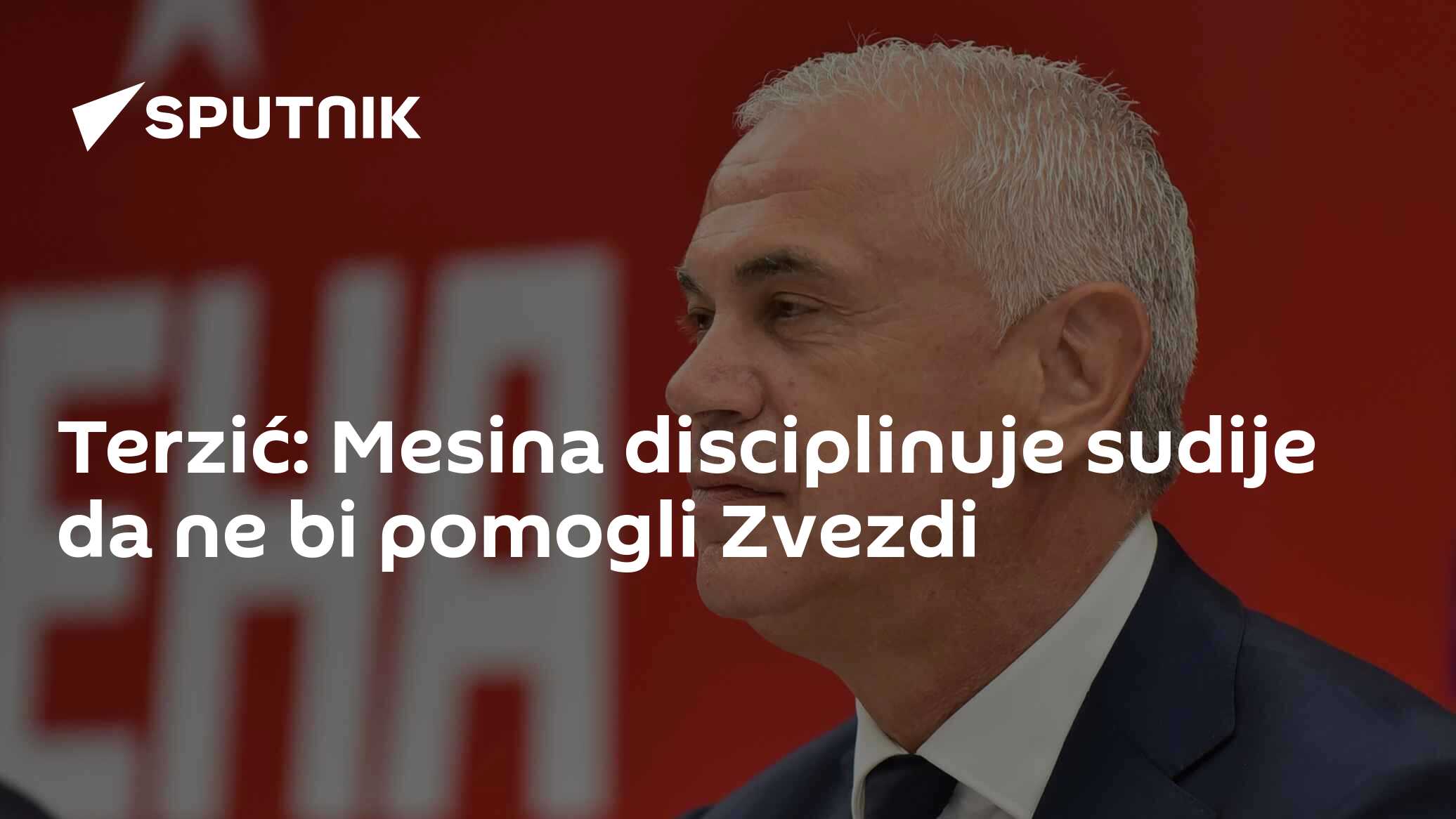 Terzić: Mesina disciplinuje sudije da ne bi pomogli Zvezdi - 29.12.2025 ...
