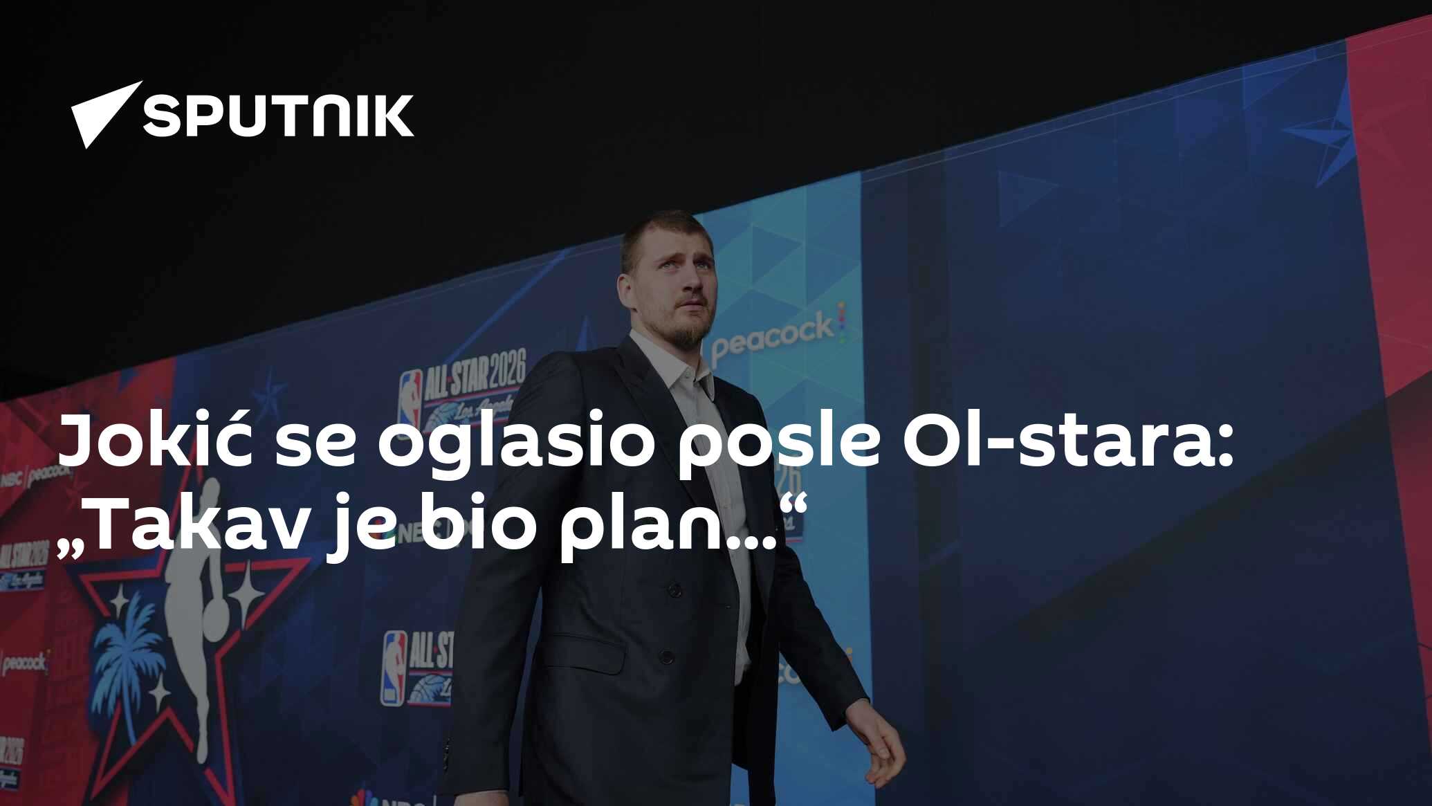 Nikola Jokić se oglasio posle Ol-stara: Takav je bio plan, da odmorim