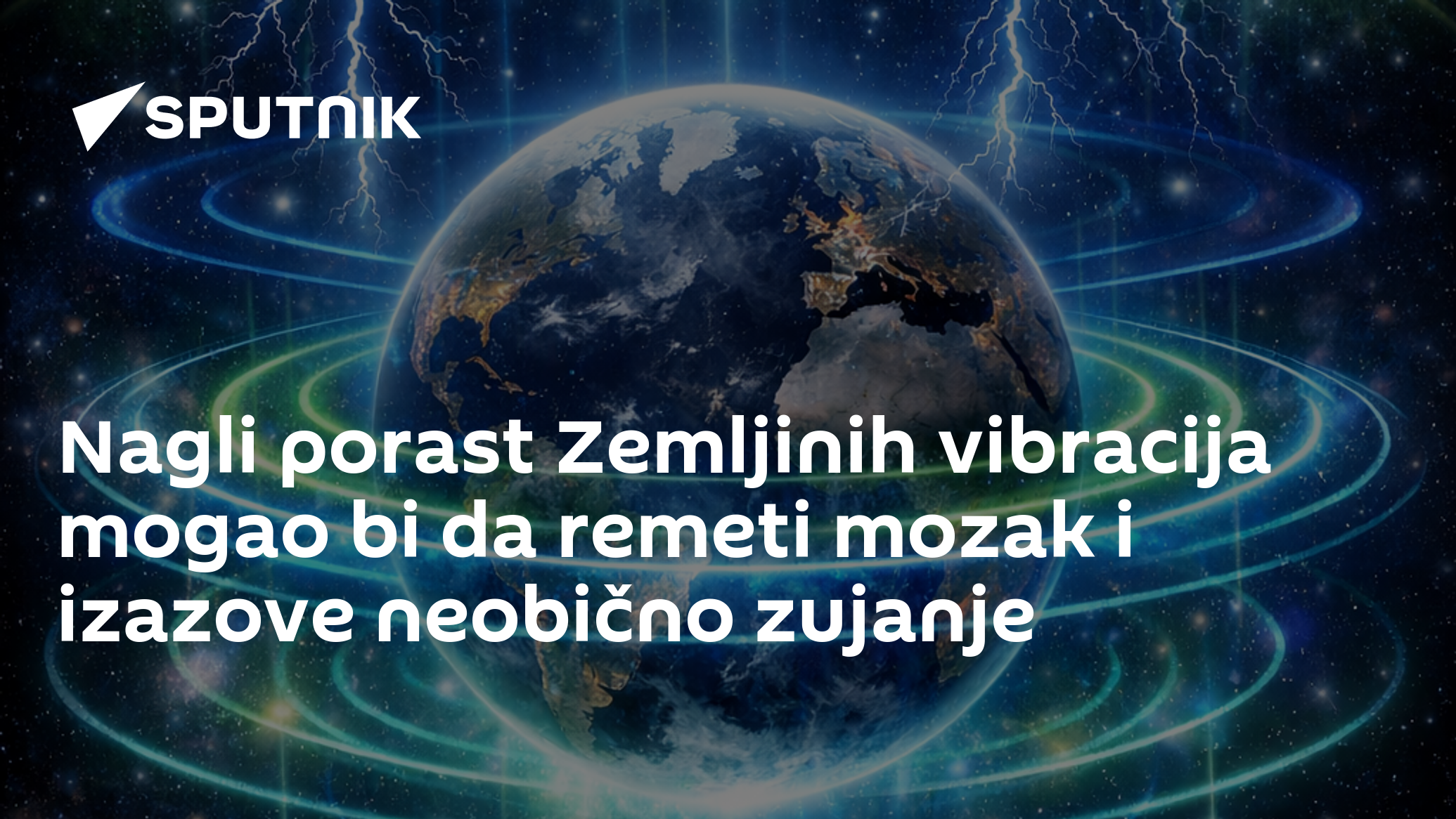 Nagli porast Zemljinih vibracija mogao bi da remeti mozak i izazove ...
