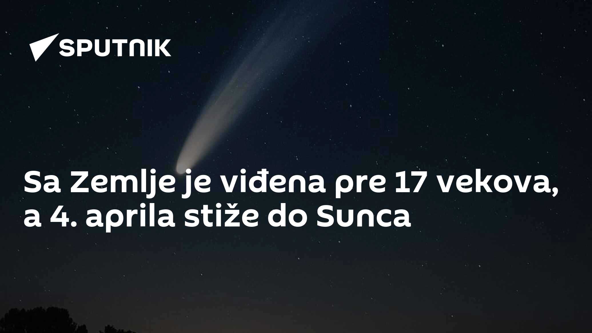 Sa Zemlje je viđena pre 17 vekova, a 4. aprila stiže do Sunca - 16.03. ...