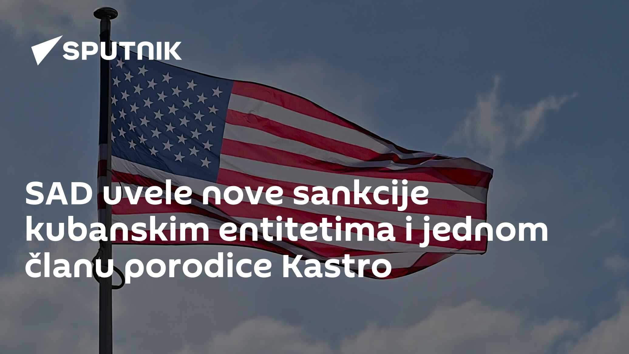 SAD uvele nove sankcije kubanskim entitetima i jednom članu porodice ...